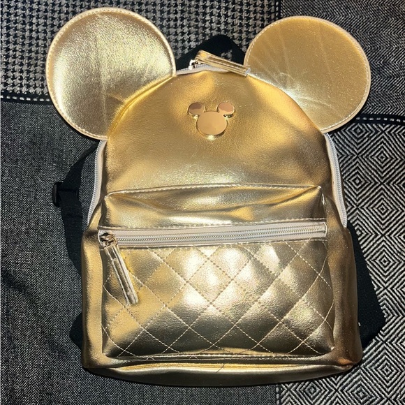 Disney | Accessories | Disney All Gold Mini Bag | Poshmark